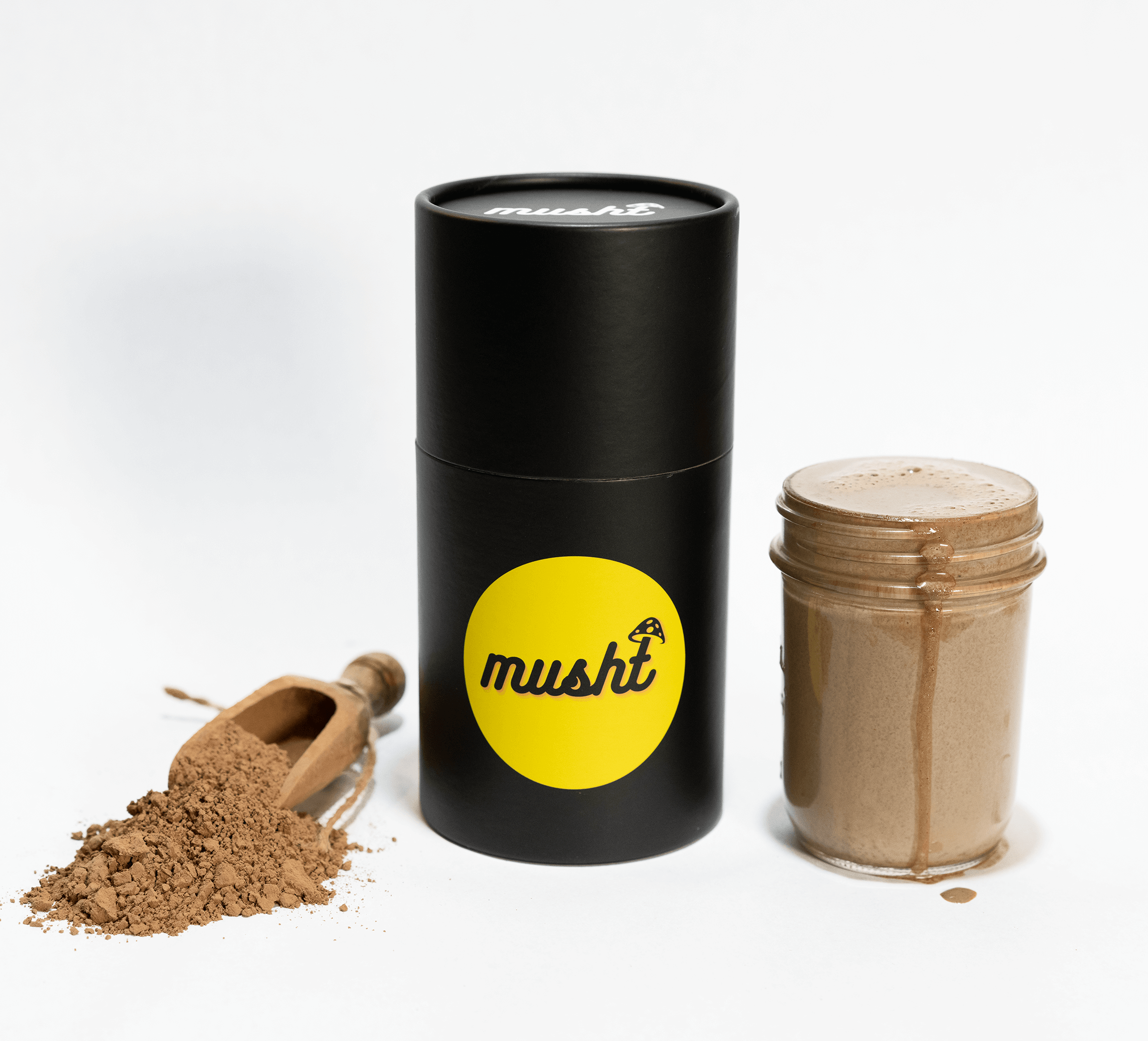 Get Musht - Mushroom Latte' Coffee Booster & Alternative